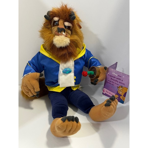 Disney | Toys | Disney Store Beauty And The Beast 7 Battery Operated ...
